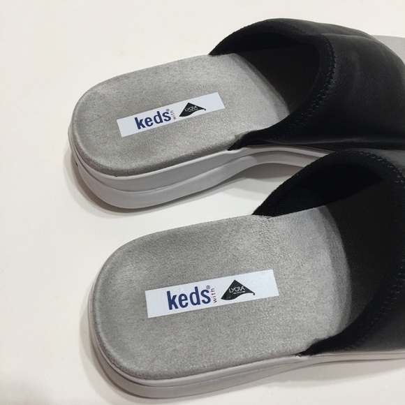 Keds | Shoes | Keds With Lycra Sandals Slides Size 55m Black | Poshmark